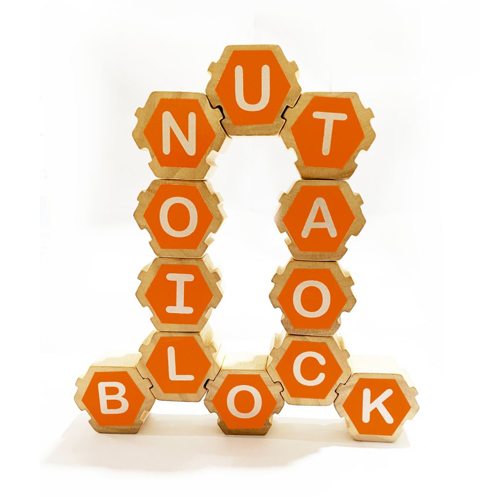 Balancing Alphabet & Number Blocks Set (62 PCS) - Tano Co.,Ltd.